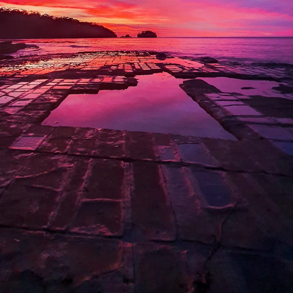 Tessellated Pavement - EagleHawk Neck